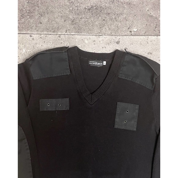 Sweaters | Black Security Guard Sweater L 198s | Poshmark